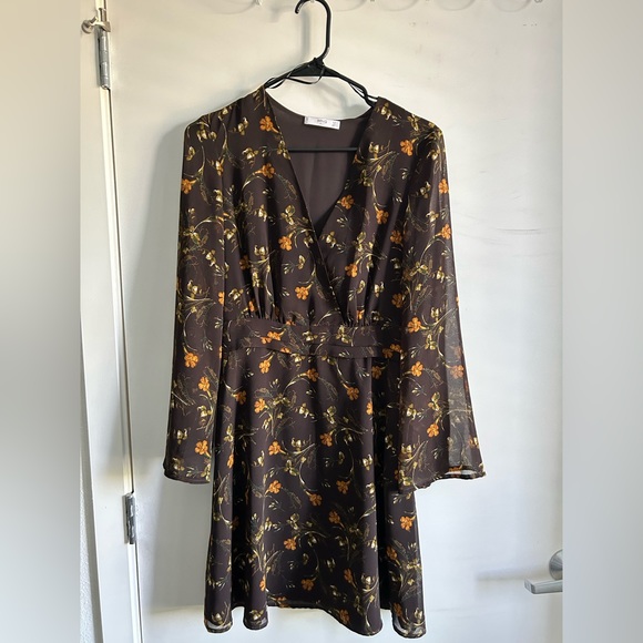 Mango | Dresses | Mango Flower Detailed Dress | Poshmark